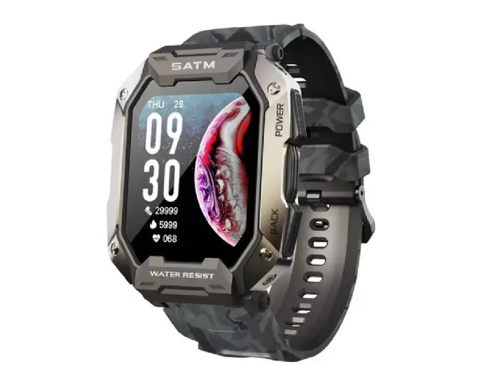 Vattentät & Robust Smart Watch - Bluetooth Samtal Meddelanden Distans ...